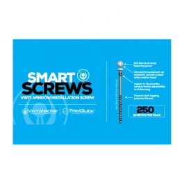 Smart Screw White 2.75: Vinyl Window Installation Screws | Vinyl Visions
