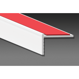 SSA87W: 7/8" x 1 1/4" Pre-Taped Vinyl Slope Sill Adapter | Vinyl Visions